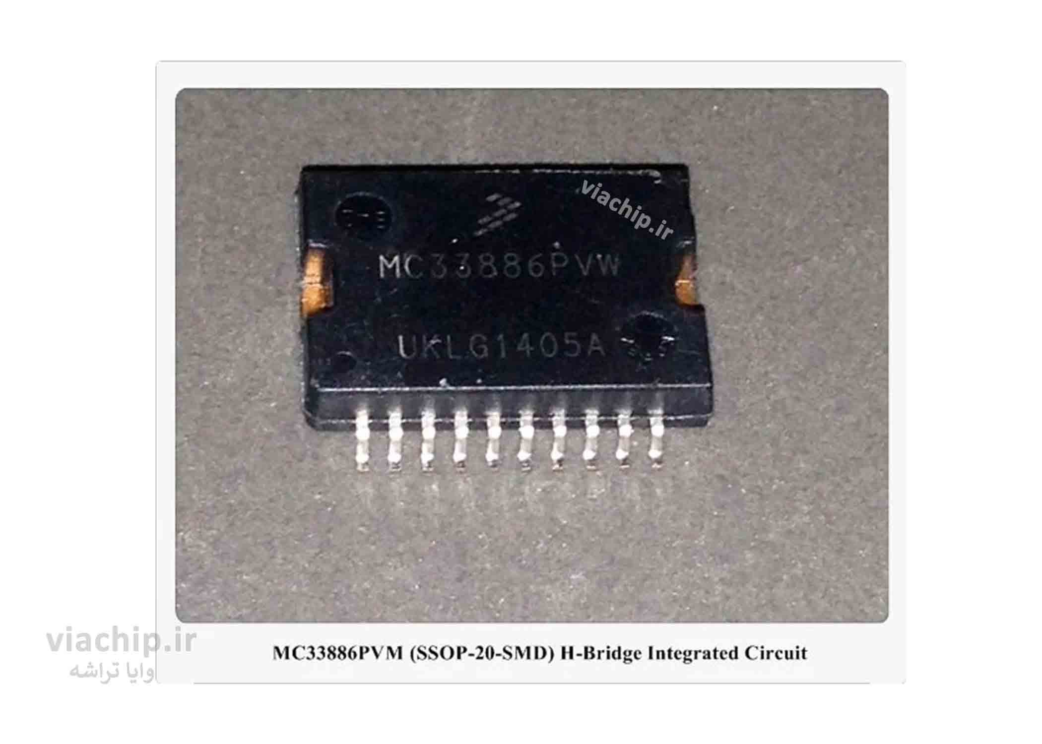 آی سی MC33886 – وایا تراشه – فروشگاه اینترنتی تخصصی تعمیرکاران ایسیو ECU